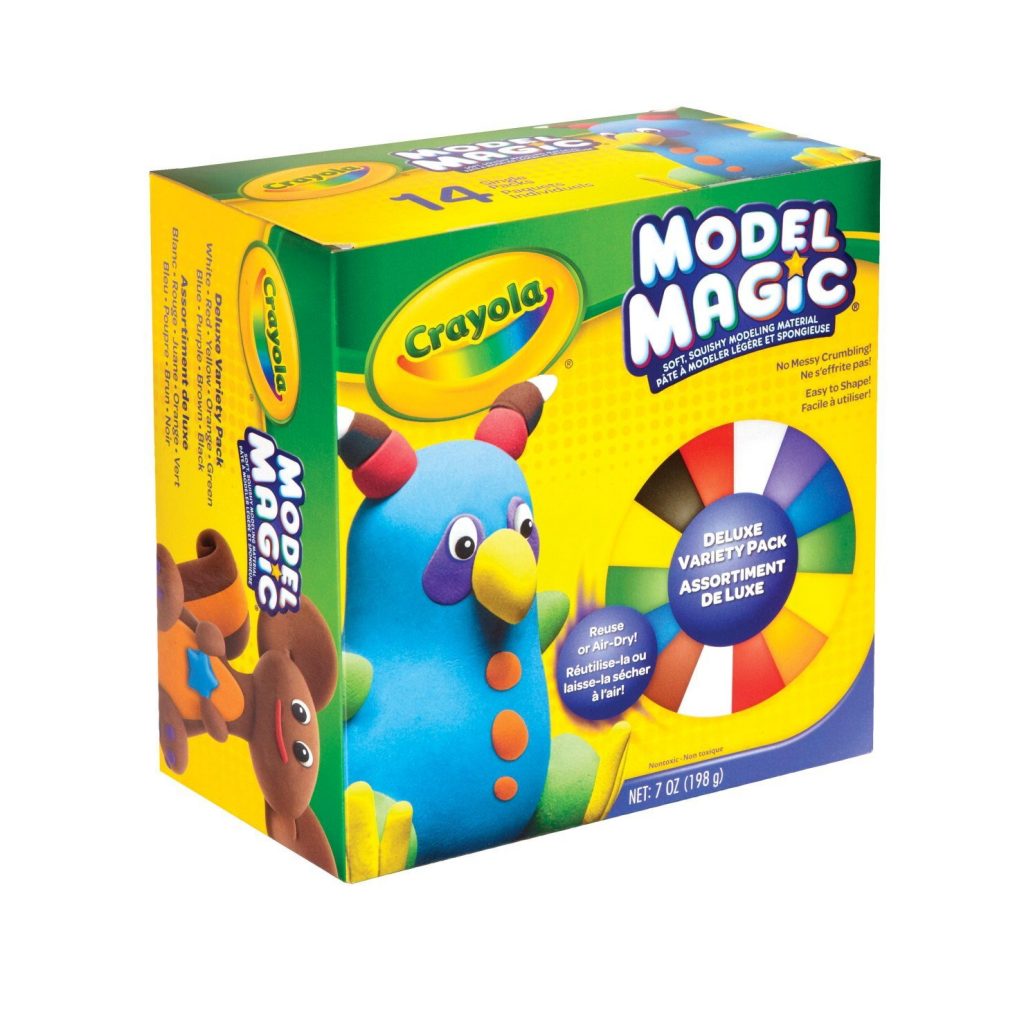 Crayola Model Magic Deluxe Variety Pack, 14 single packs, Net 7 OZ ...